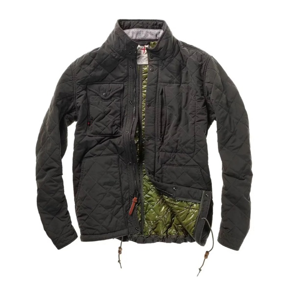 Relwen | Jackets & Coats | Relwen Jacket Green Coat Puffer Quilted ...